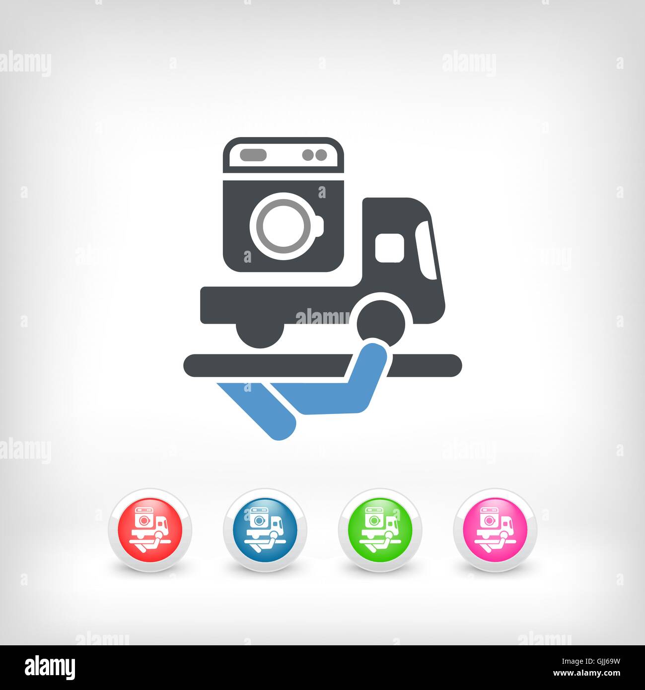 Washing machine delivery hi-res stock photography and images - Alamy