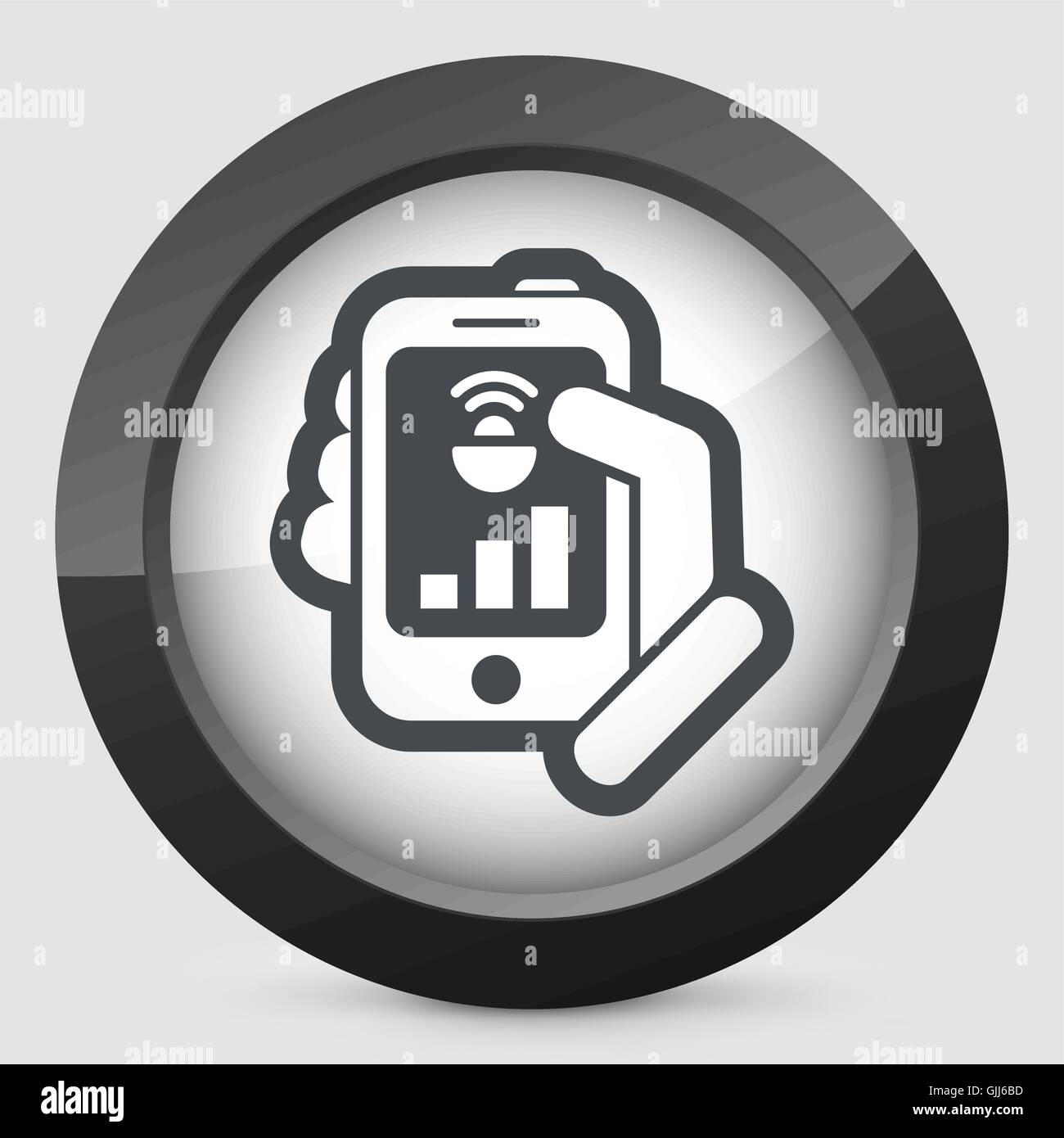 Smartphone connection icon Stock Vector Image & Art - Alamy