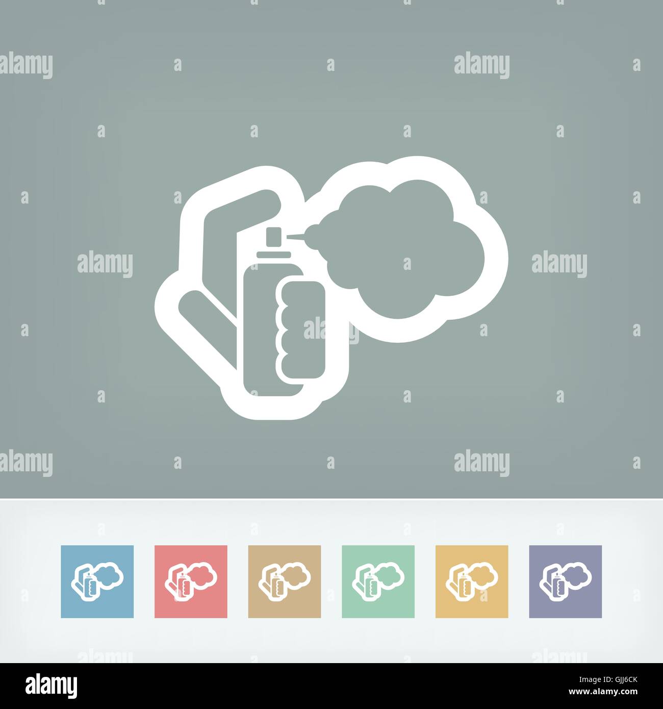 Spray bottle icon image Stock Vector Images - Alamy