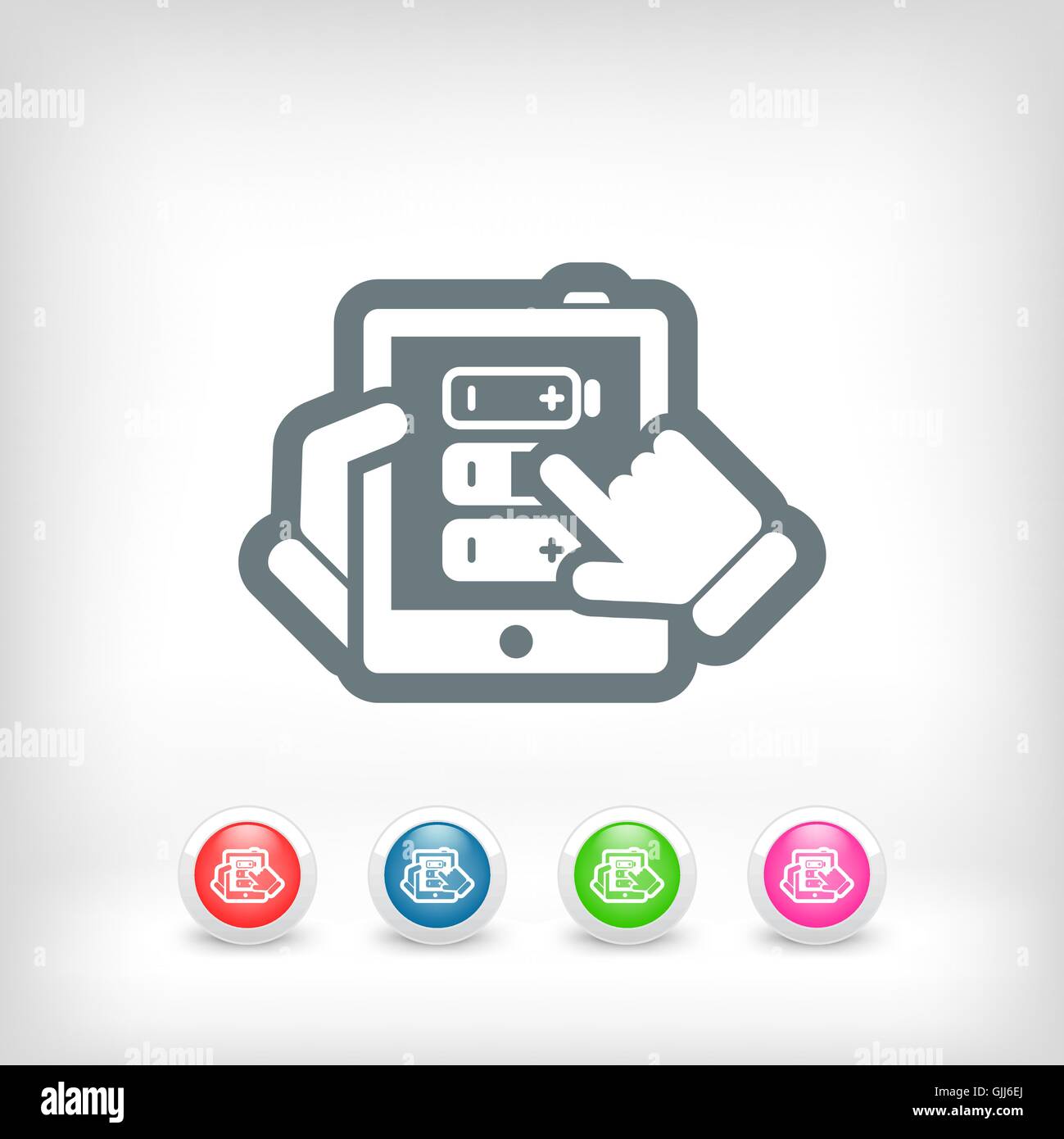 Indicator tablet Stock Vector Images - Alamy