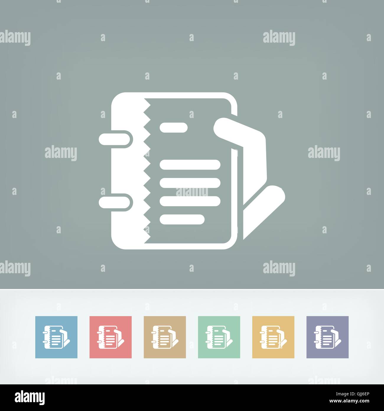 Hand hold sticky note Stock Vector Images - Alamy