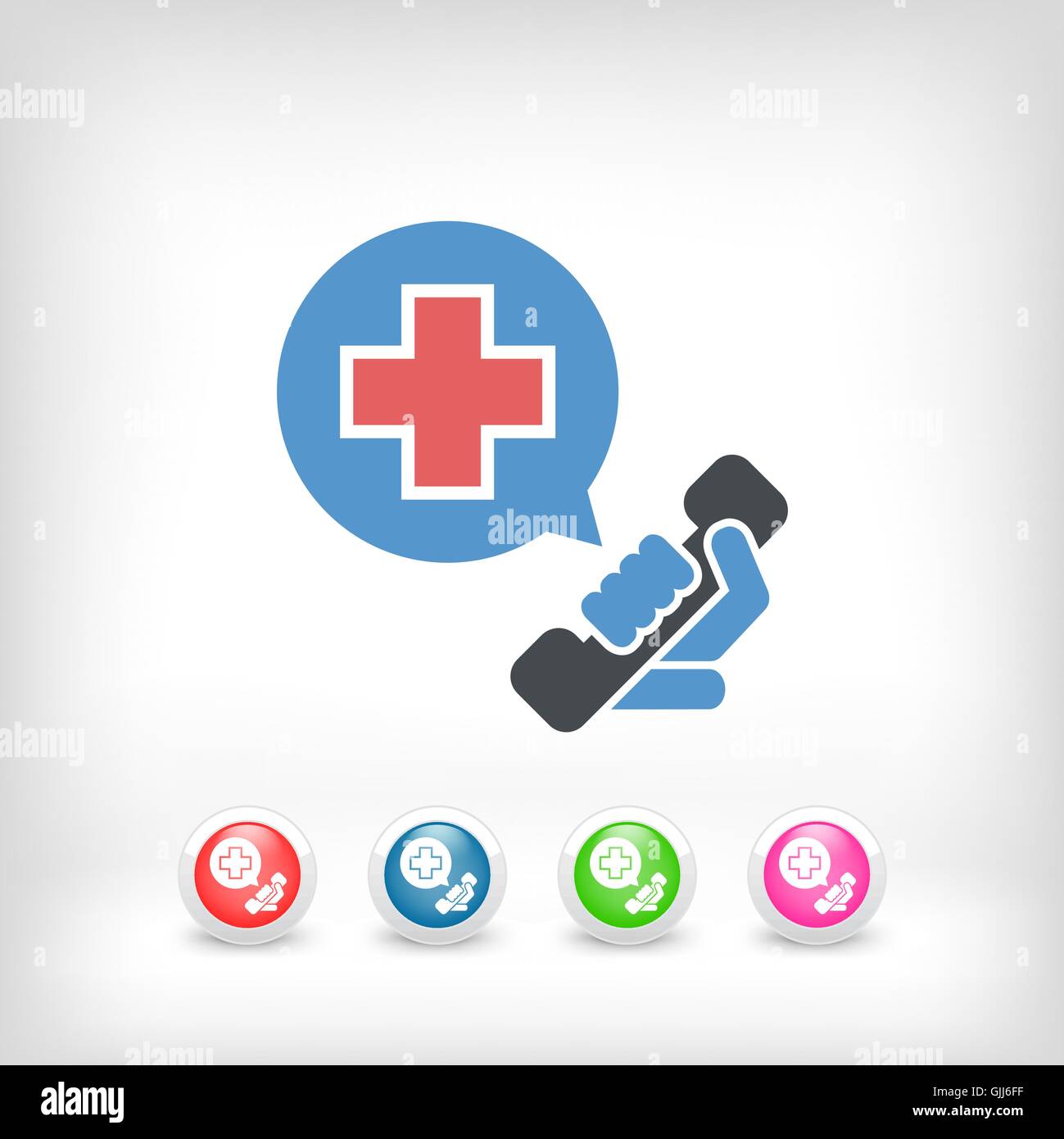 Emergency call contact Stock Vector Image & Art - Alamy