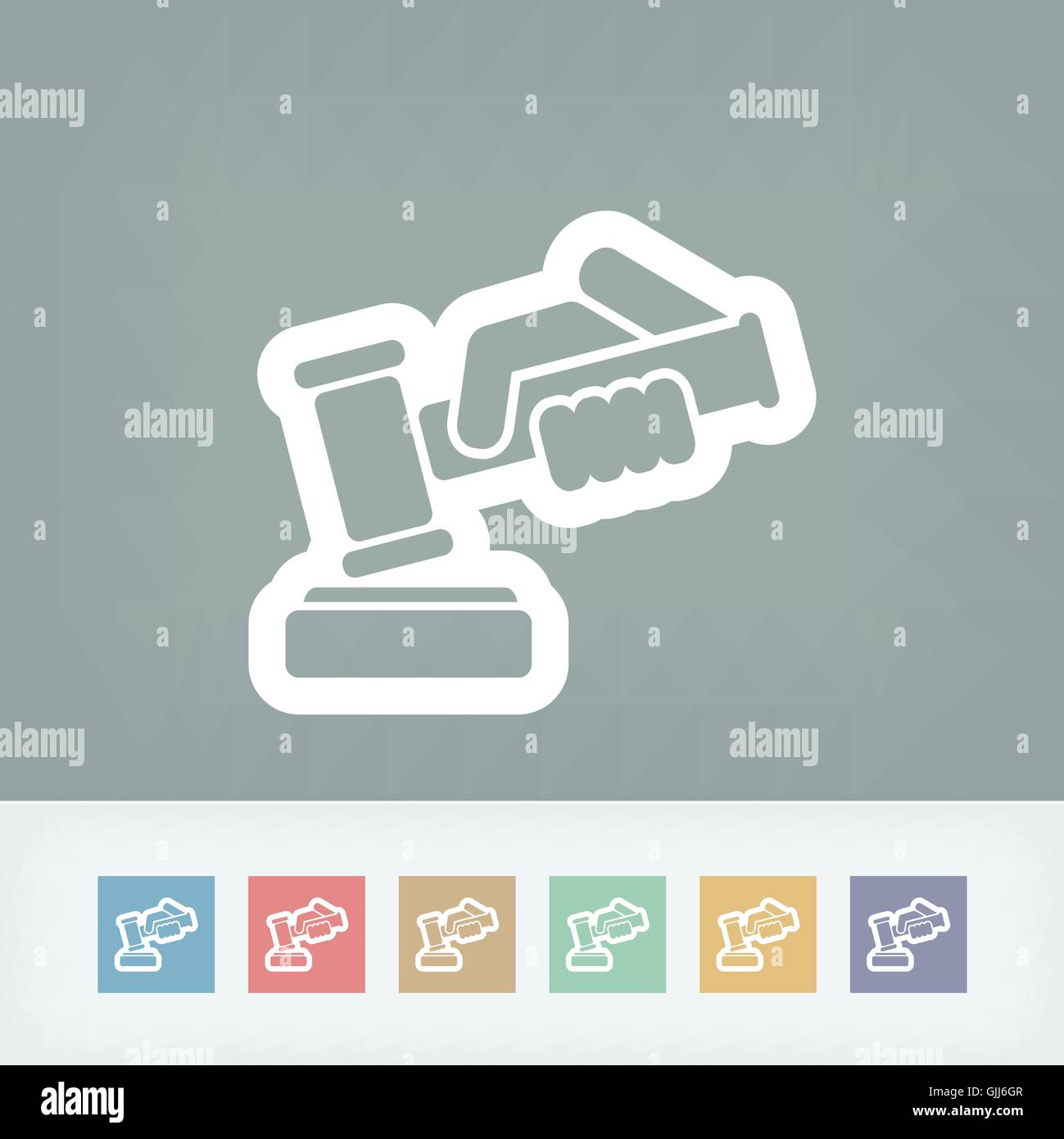 Hammer judge icon Stock Vector Image & Art - Alamy