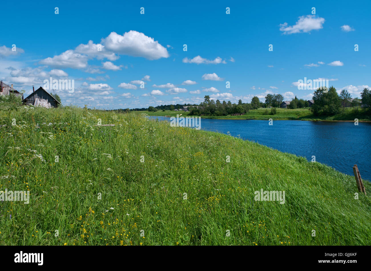Ken River Valley.Arkhangelsk region, Russia Stock Photo - Alamy