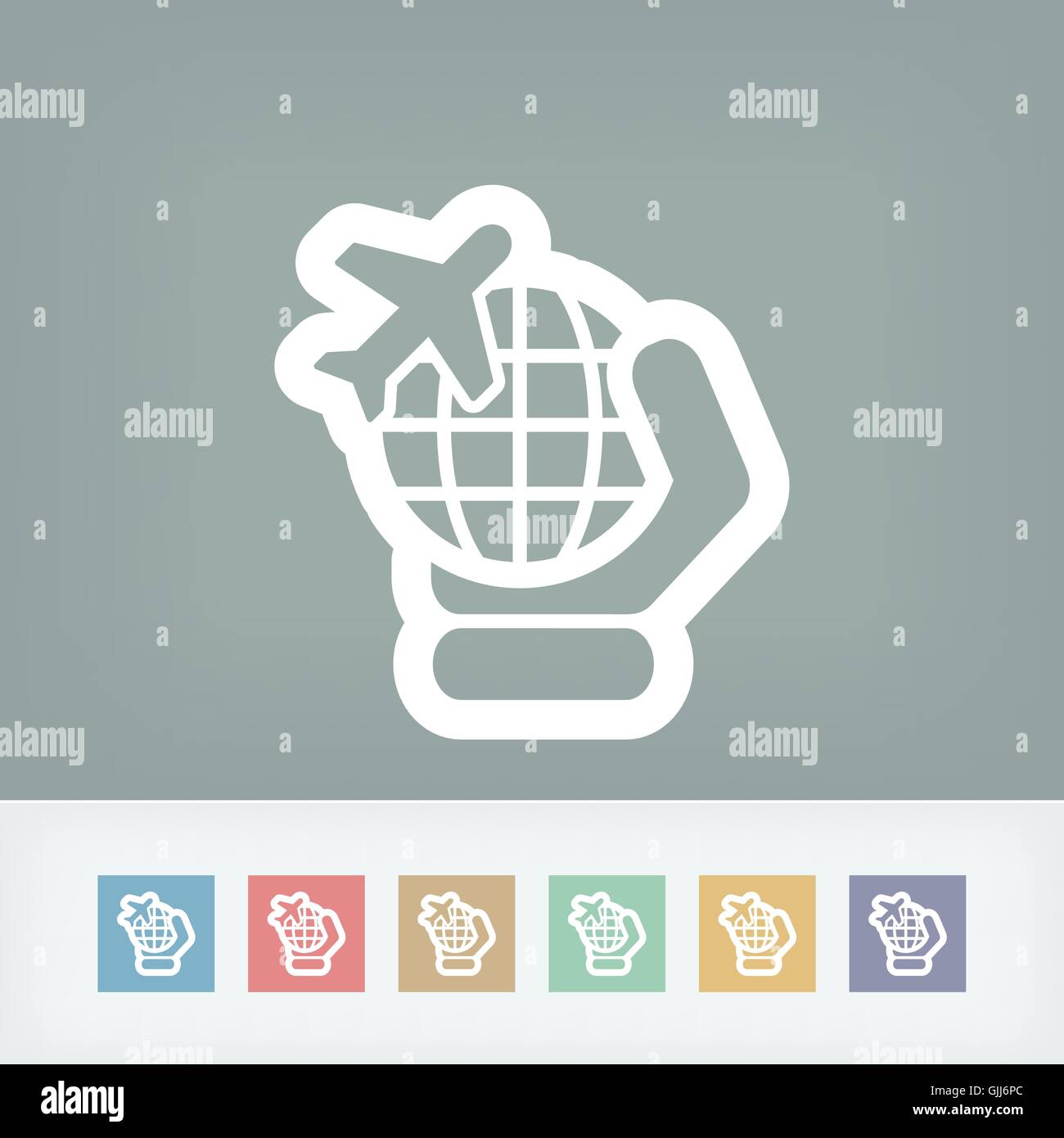 Airplane travel icon Stock Vector Image & Art - Alamy