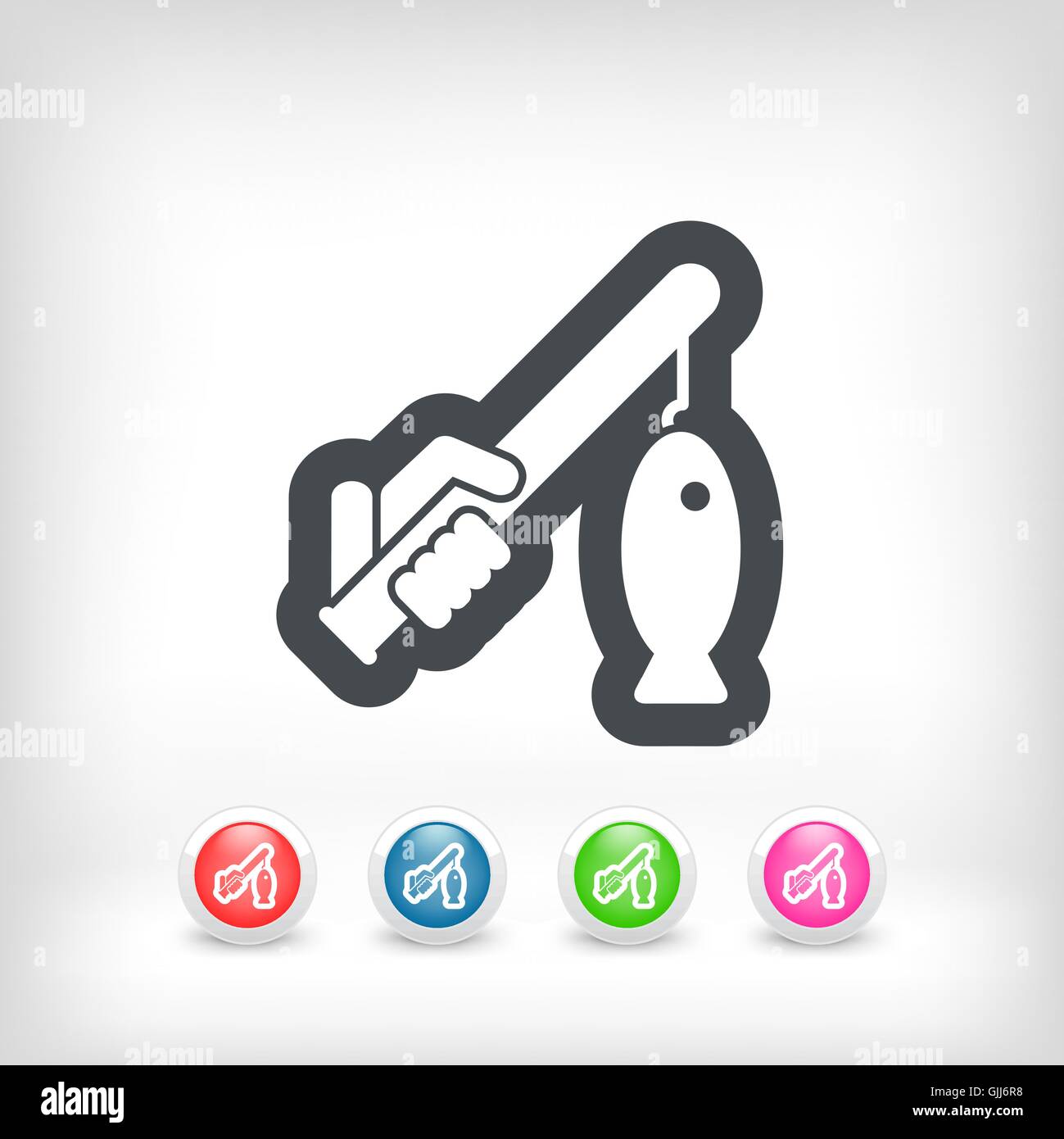Fishing equipment store Stock Vector Images - Alamy