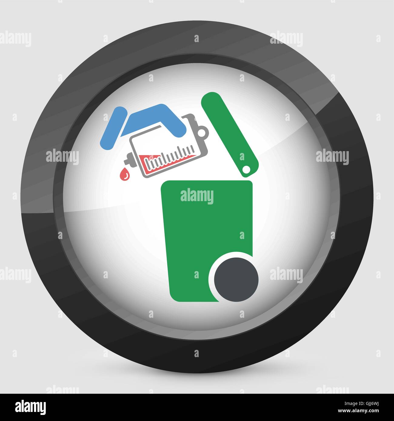 Hospital bins waste hi-res stock photography and images - Alamy