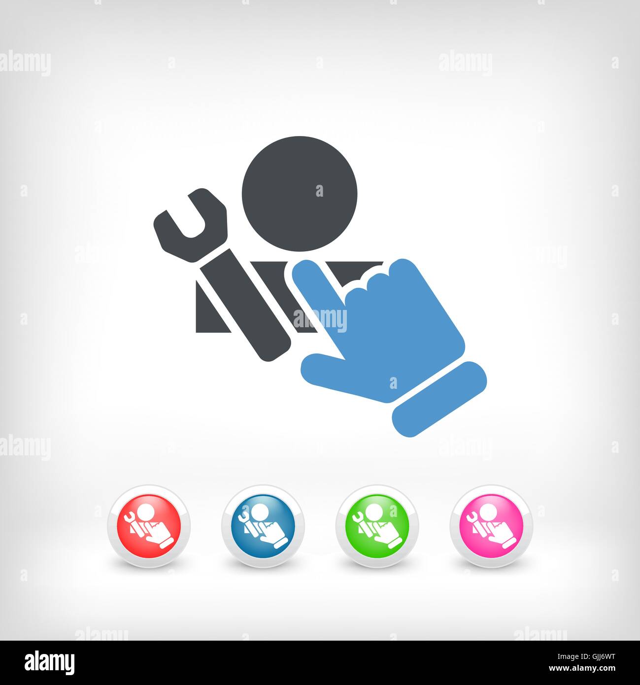 Technical assistance services Stock Vector Images - Alamy