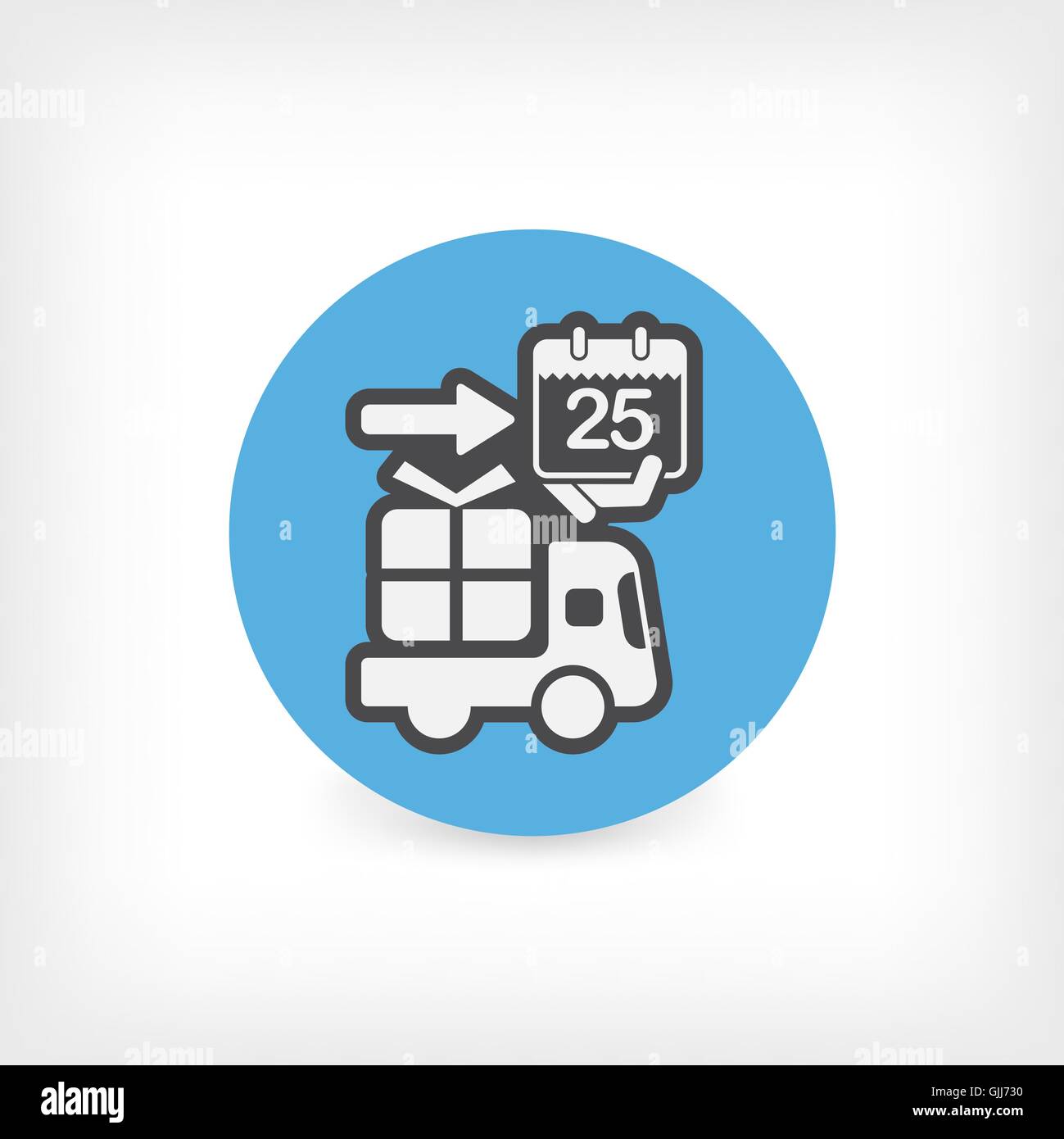 Last minute delivery Stock Vector Images - Alamy