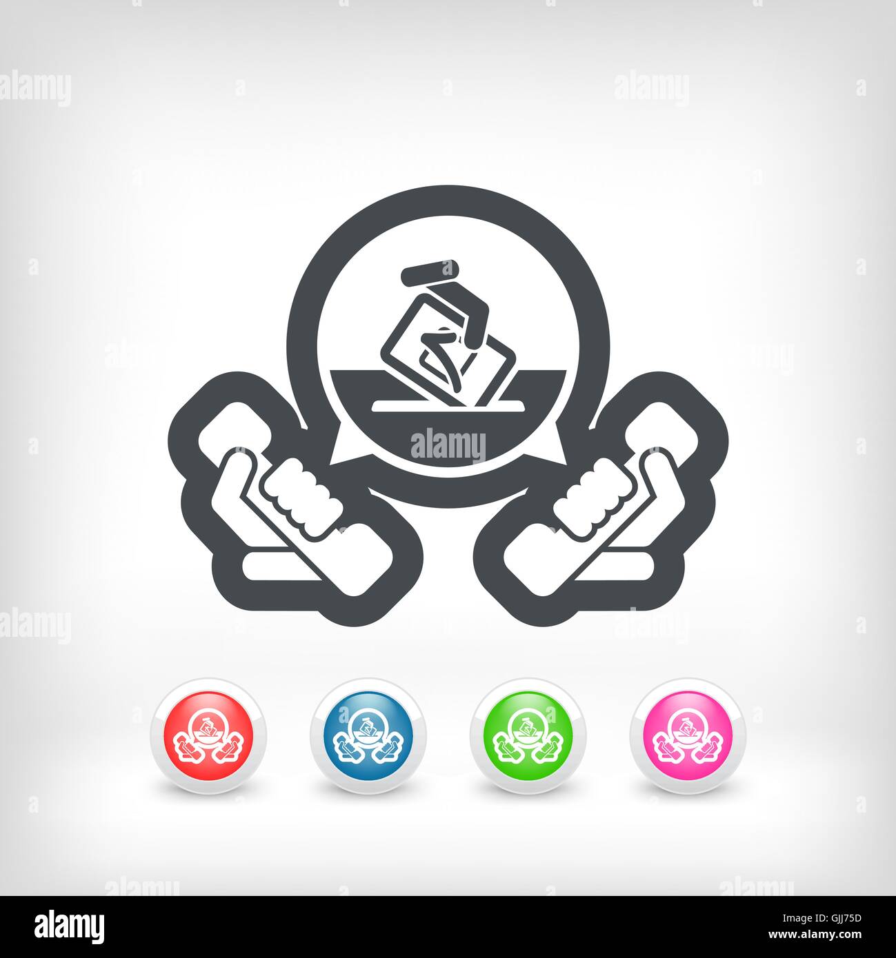 Phone line for elections Stock Vector Image & Art - Alamy