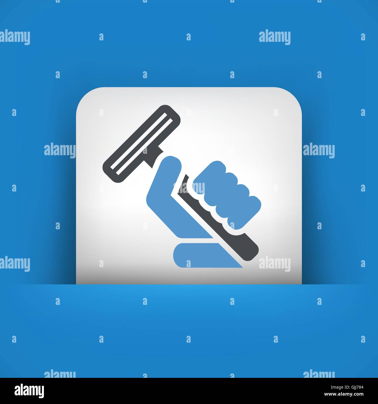 Razor icon Stock Vector Images - Alamy