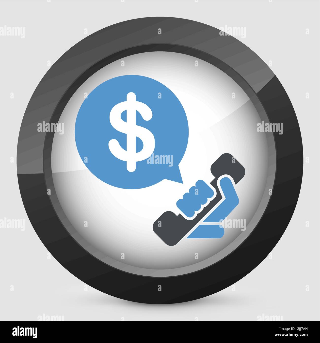 Phone and money Stock Vector Image & Art - Alamy