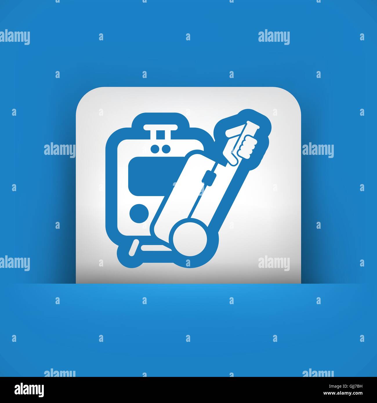 Intercity train Stock Vector Images - Alamy