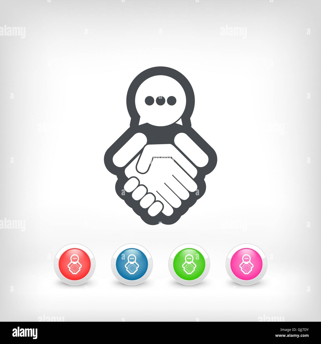 Reach agreement Stock Vector Images - Alamy