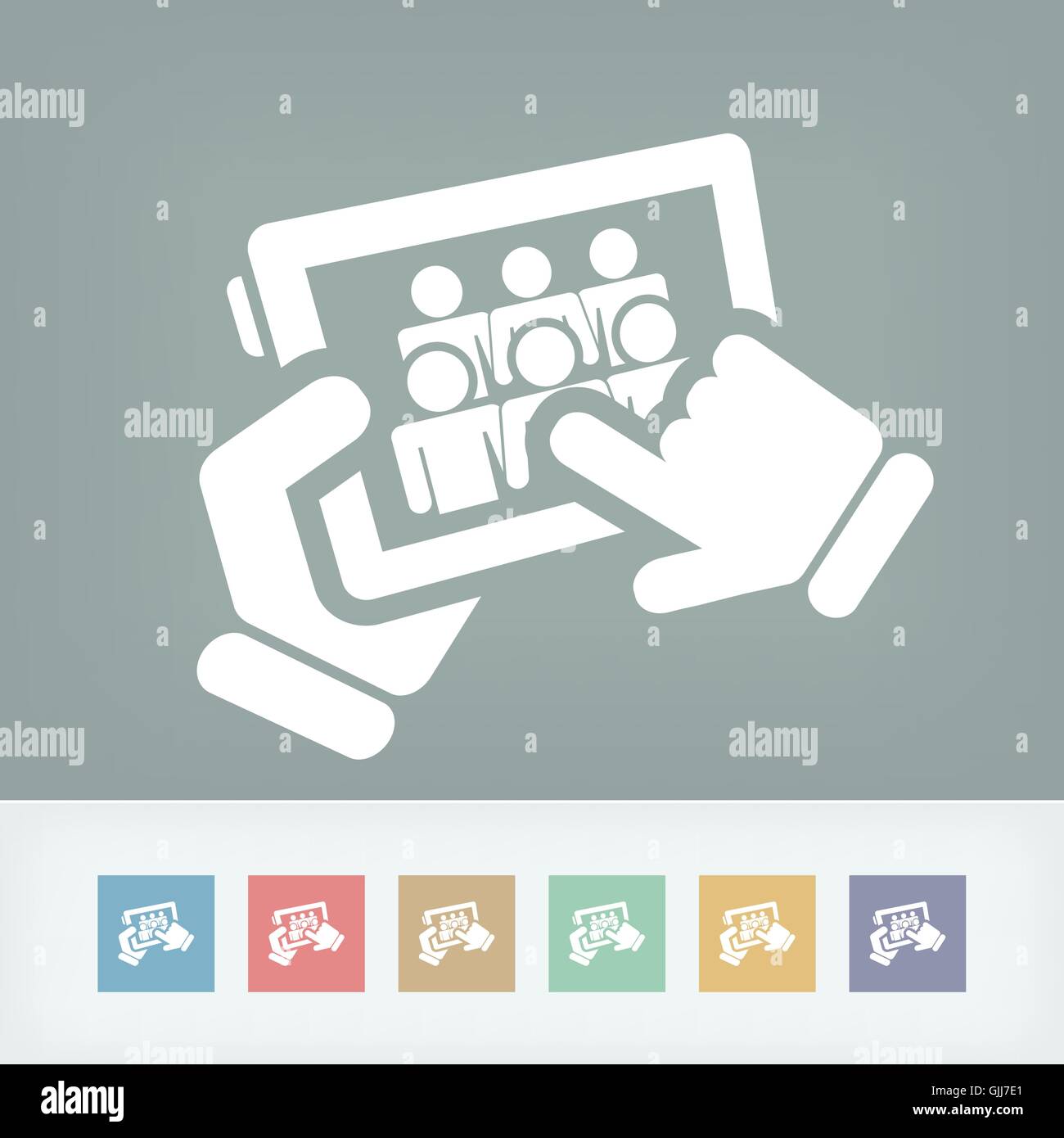 Social connection Stock Vector Images - Alamy