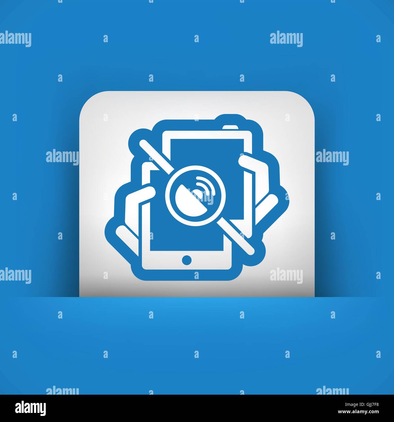 Mobile connection icon Stock Vector Image & Art - Alamy