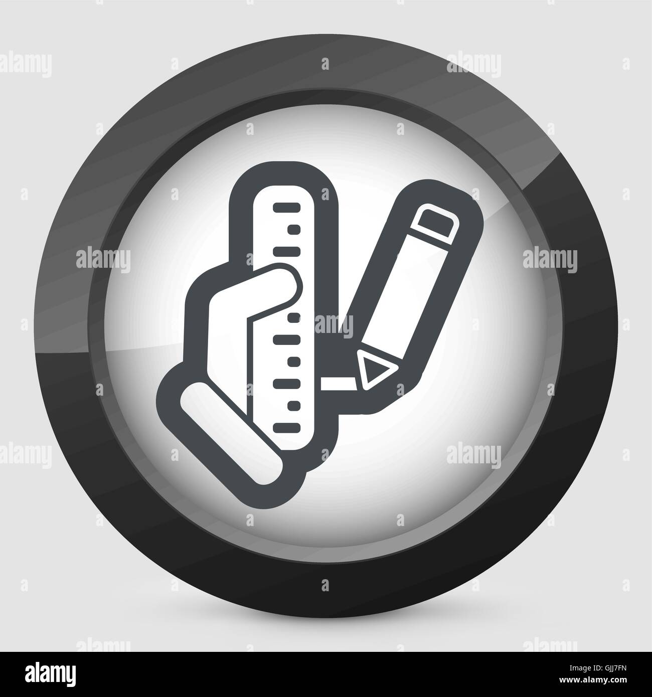 Measurement icon hi-res stock photography and images - Alamy