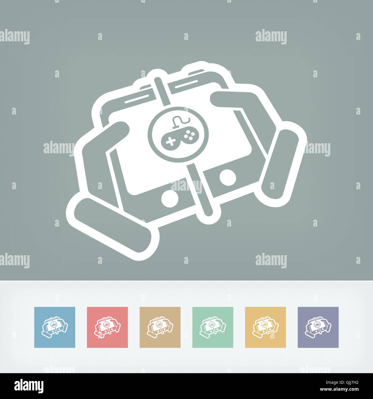 Touch play Stock Vector Images - Alamy