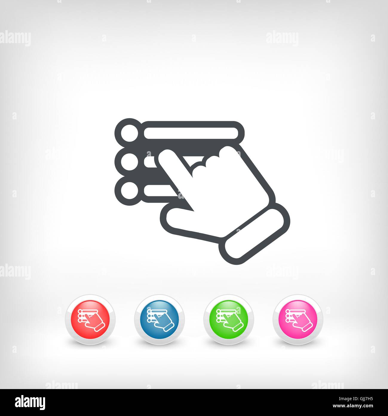 Checklist icon Stock Vector Images - Alamy