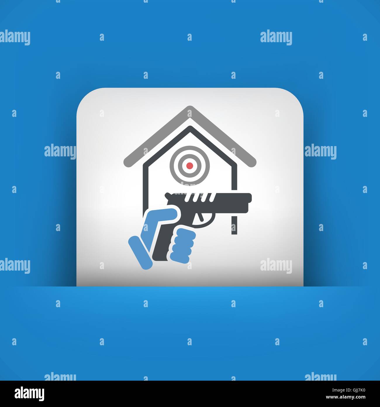 Police firing range Stock Vector Images - Alamy