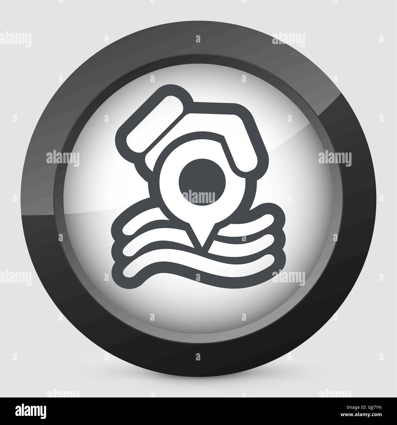 Sea position pointer Stock Vector Image & Art - Alamy