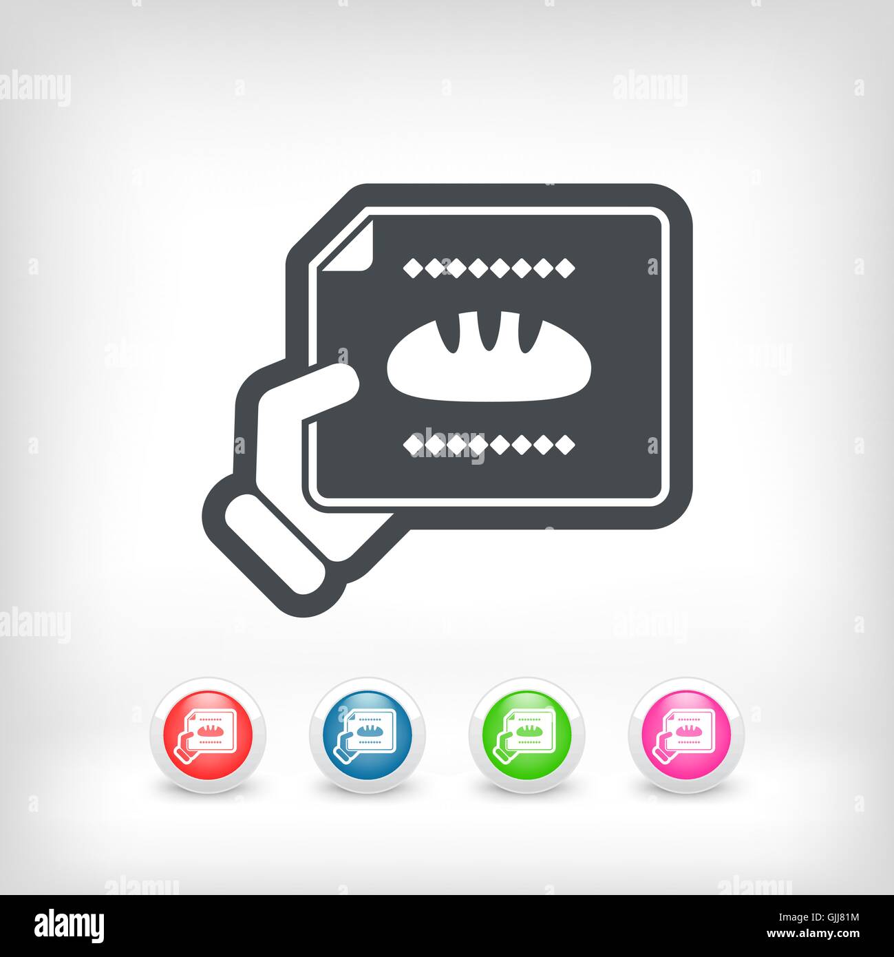 Food for commercial use Stock Vector Images - Alamy