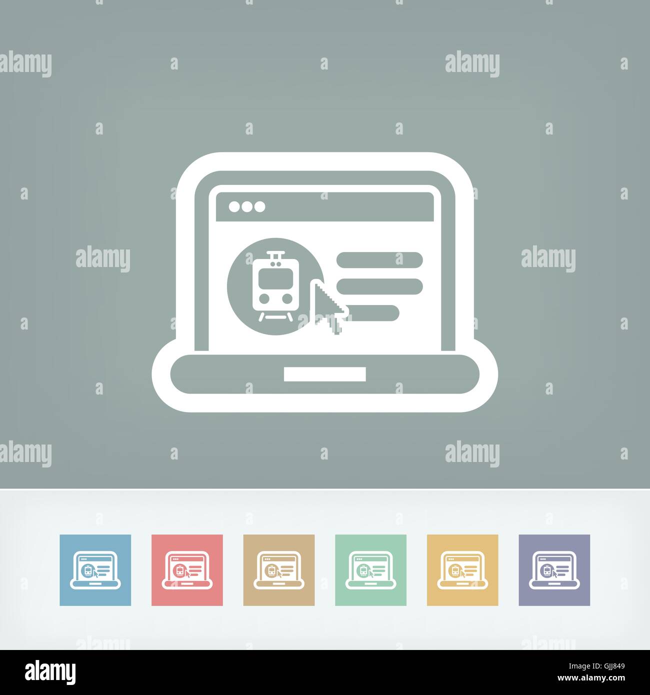 Travel train ticket Stock Vector Images - Alamy