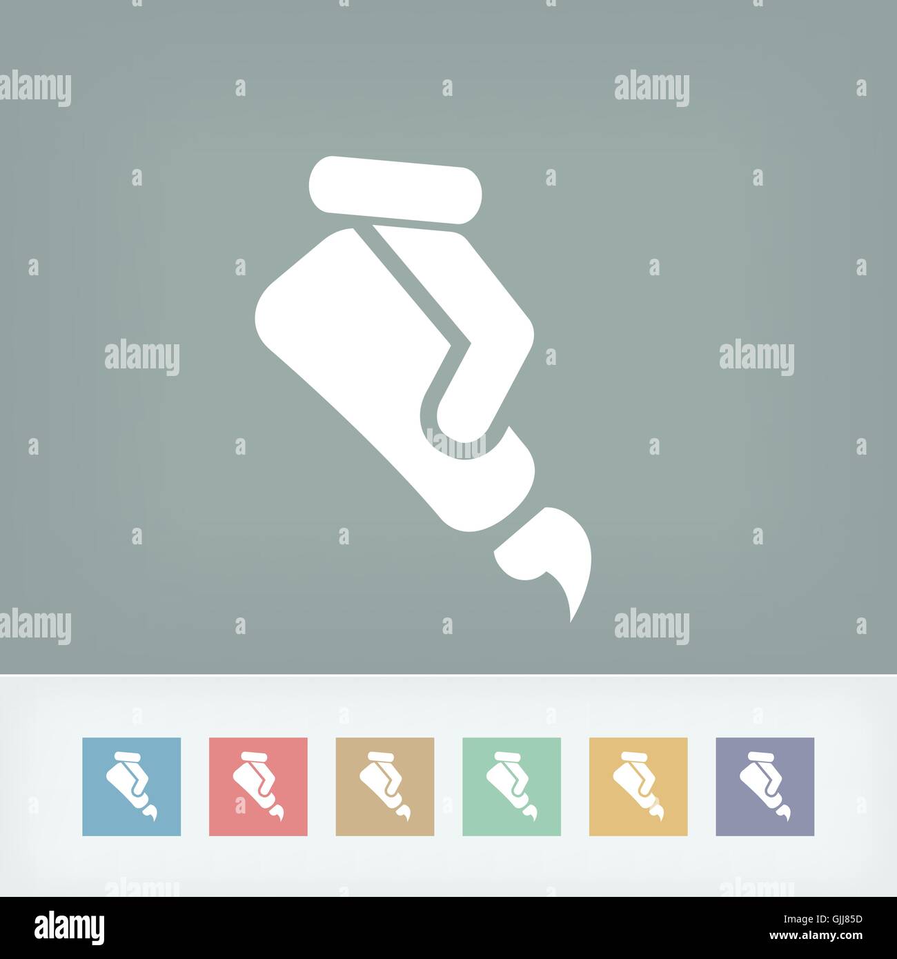 Gel tube Stock Vector Images - Alamy