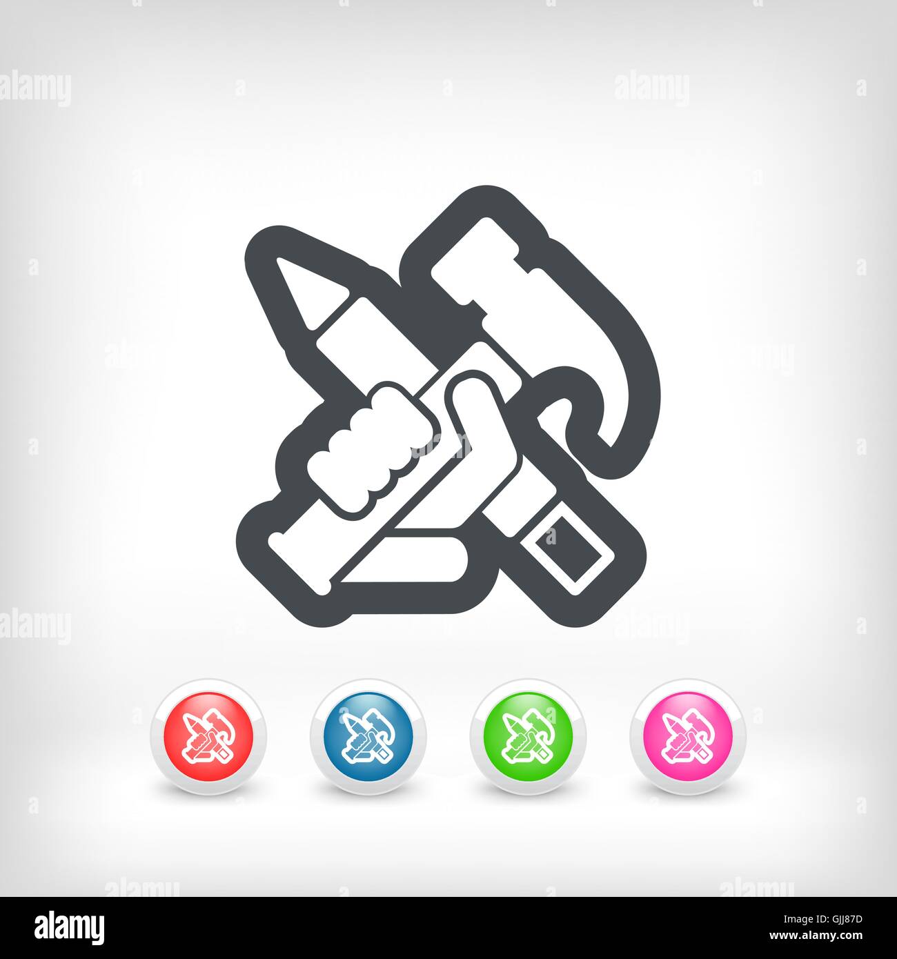 Work tools icon Stock Vector Image & Art - Alamy