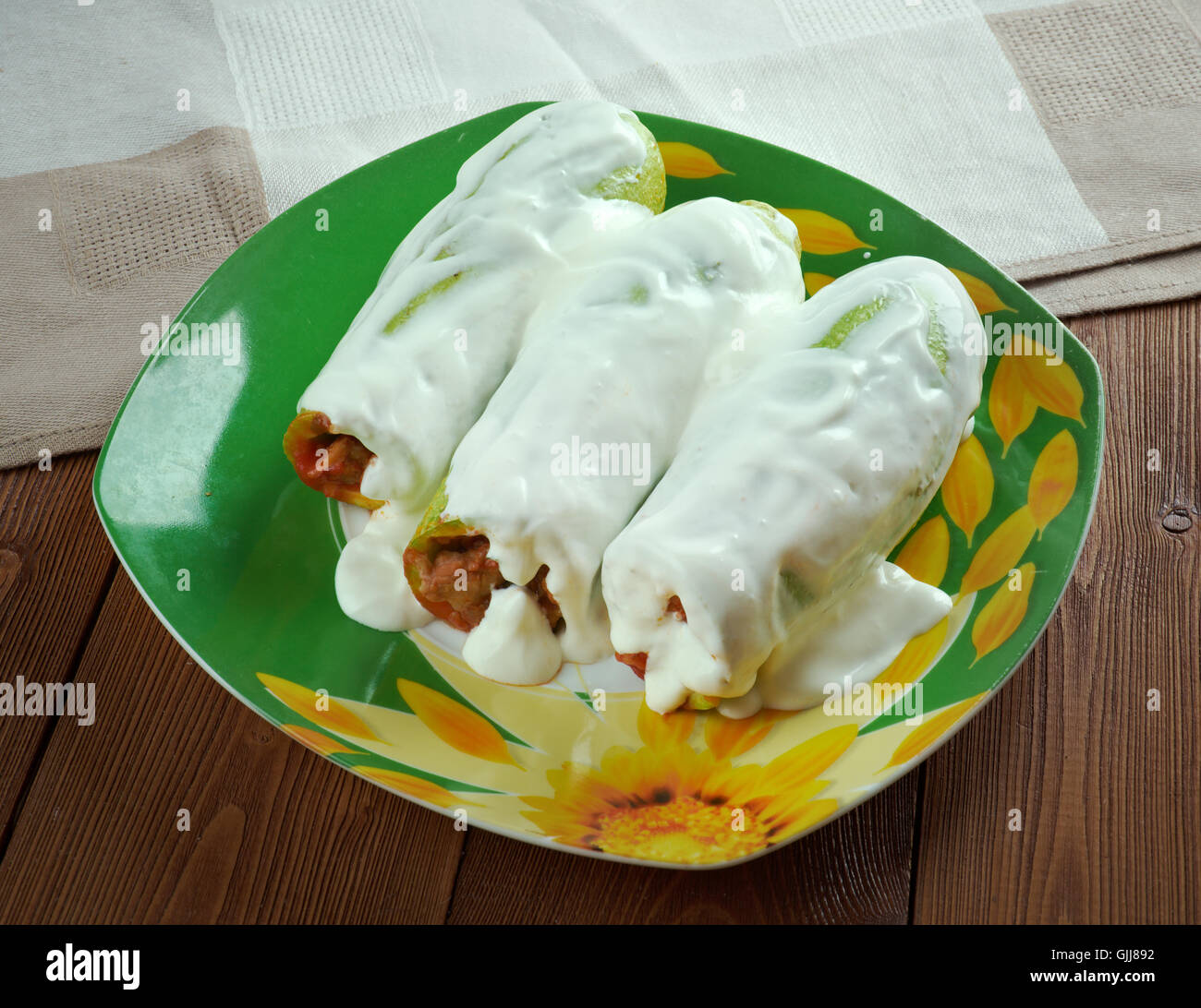 kousa bel laban - delicious dish modified from the Complete Middle East ...