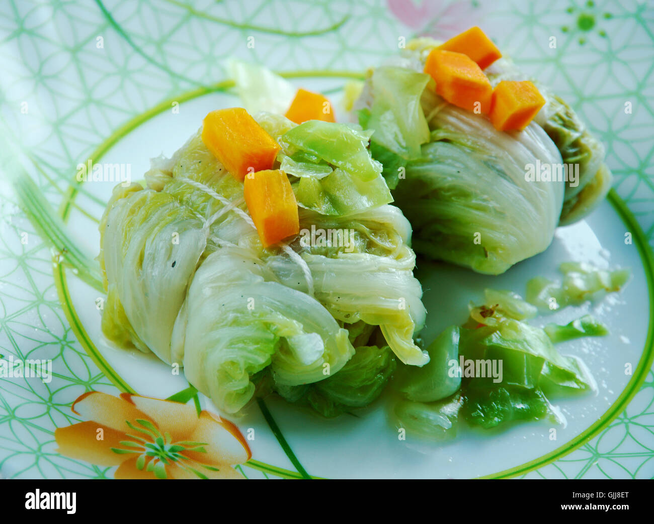 Chou farci - Stuffed Cabbage Rolls de l'Aveyron Stock Photo - Alamy