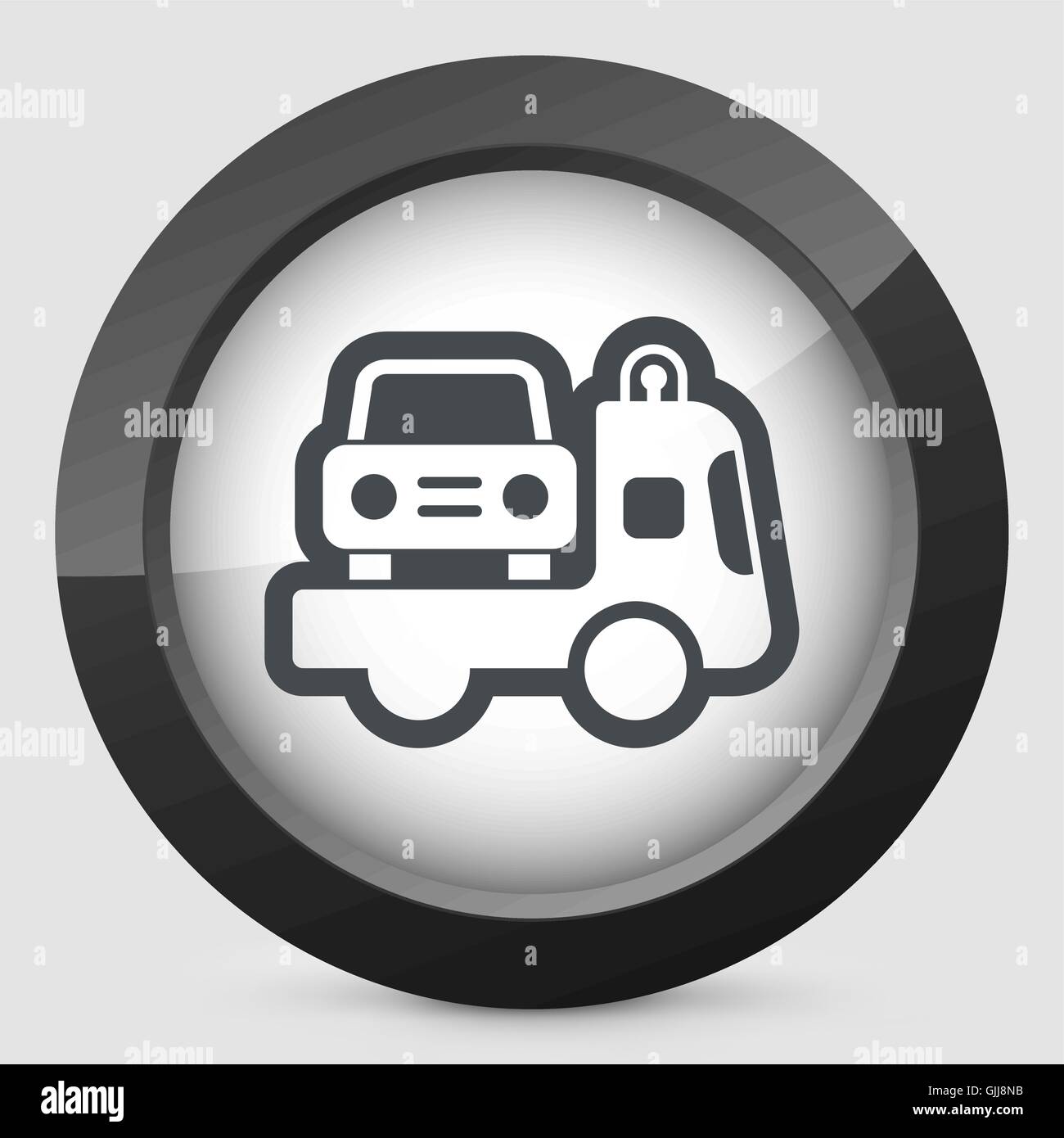 Wrecker icon Stock Vector Images - Alamy