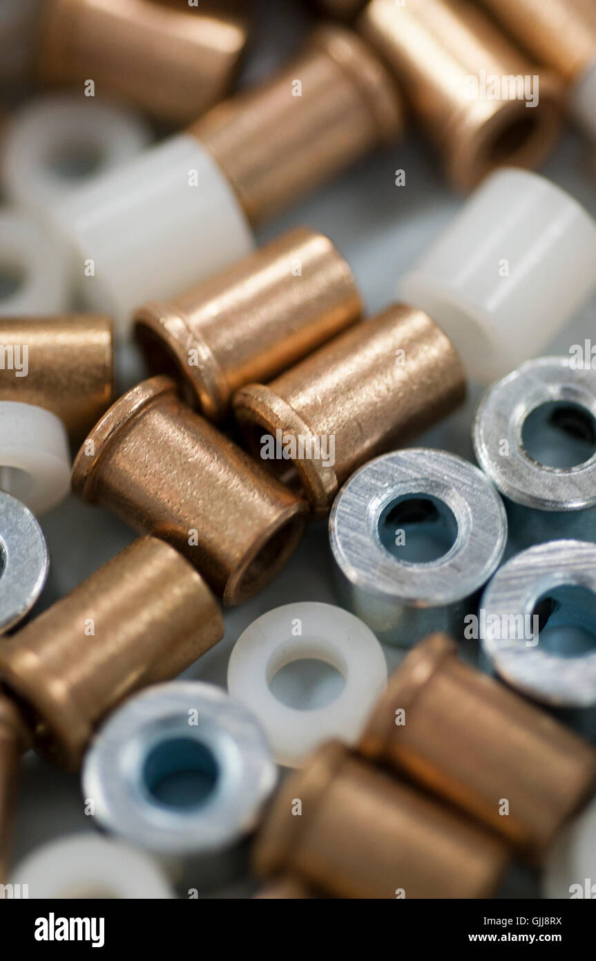 Metal components used in robotics Stock Photo - Alamy