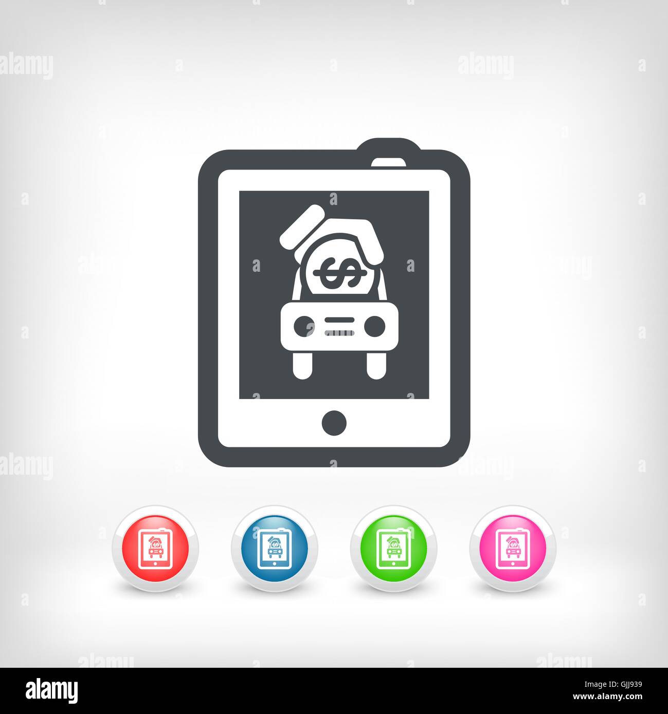 Car sales icon Stock Vector Image & Art - Alamy