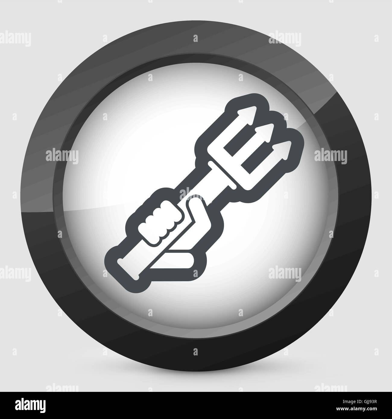 Pitchfork tool Stock Vector Images - Alamy