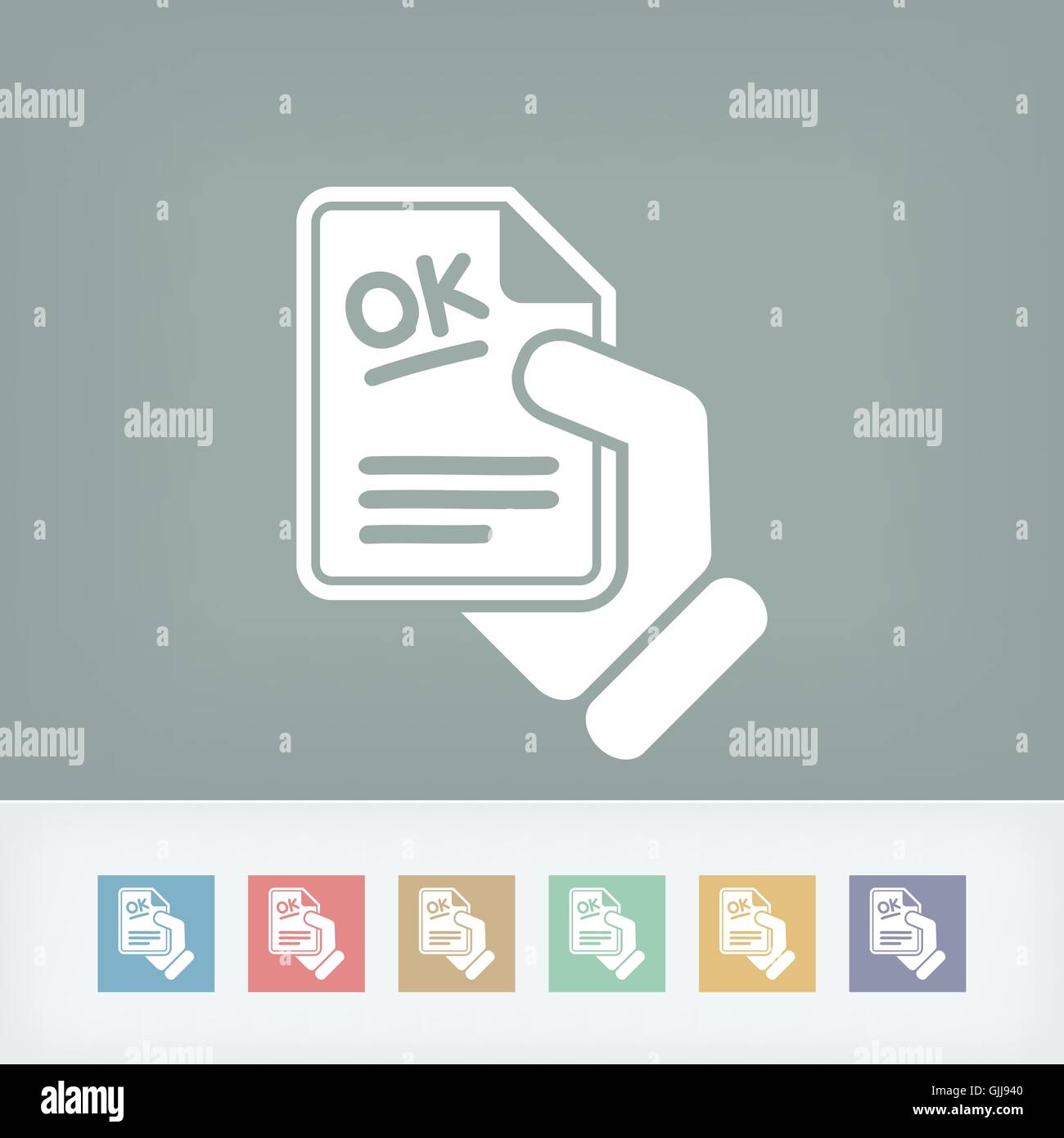 Perfect evaluation document Stock Vector Image & Art - Alamy