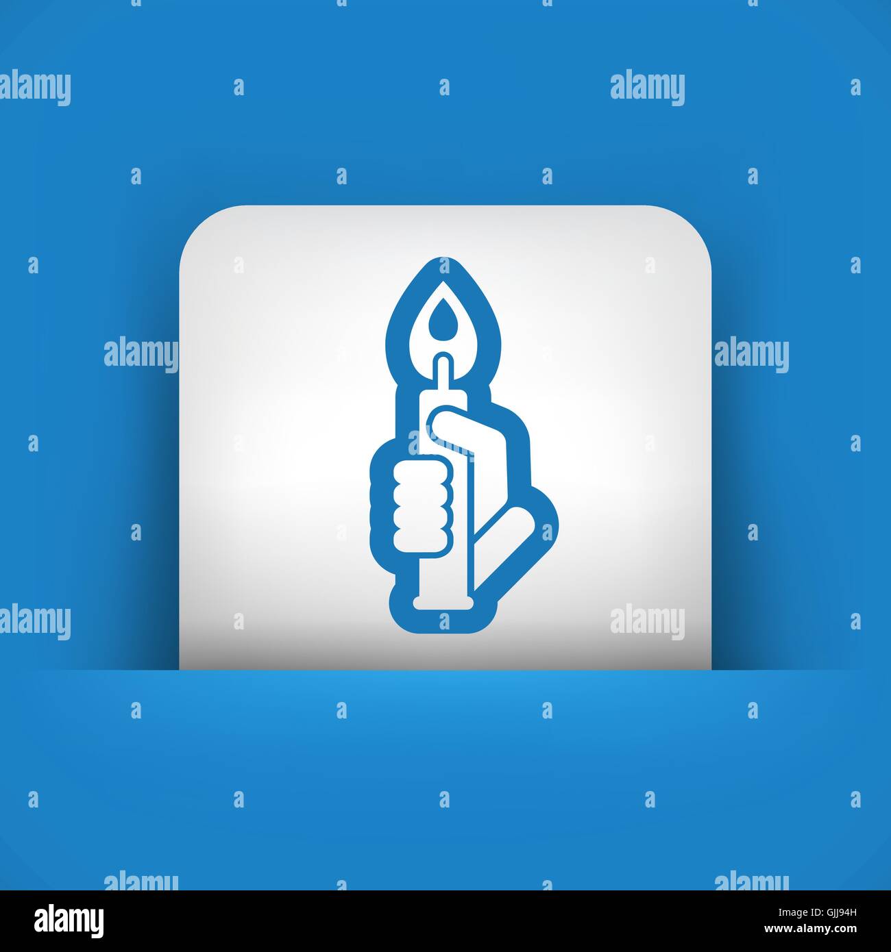 Candle light Stock Vector Images - Alamy