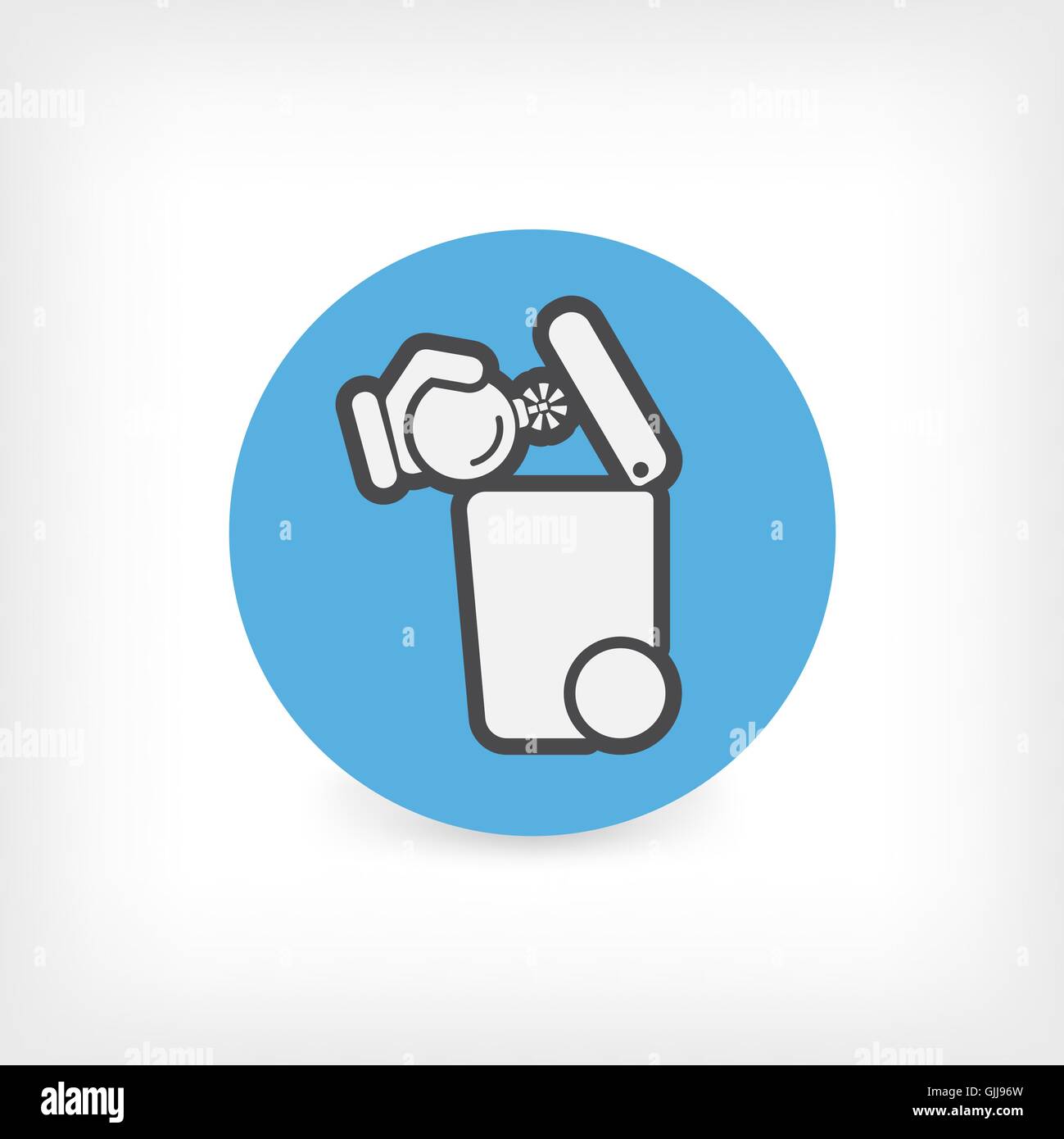 Separate waste collection icon Stock Vector Image & Art - Alamy