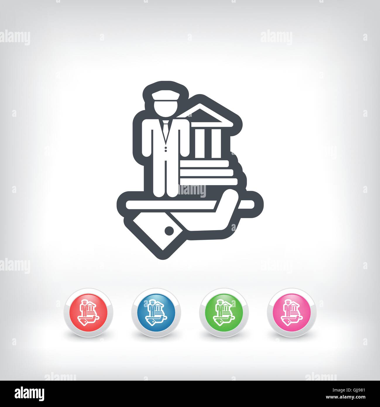 Tour guide uniform hi-res stock photography and images - Alamy