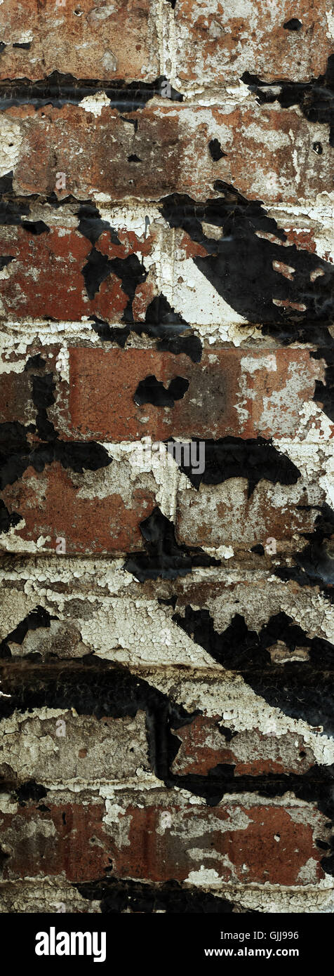 An old brick wall with signs of aging Stock Photo - Alamy