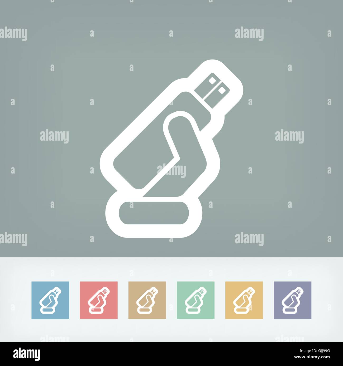 Usb memory icon Stock Vector Image & Art - Alamy