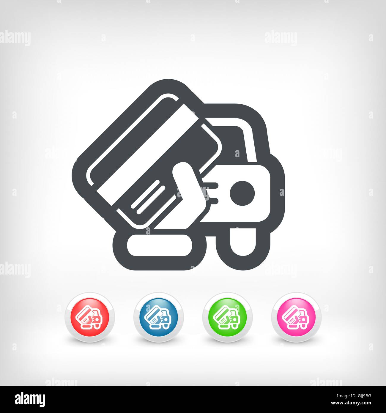 Car document icon Stock Vector Image & Art - Alamy