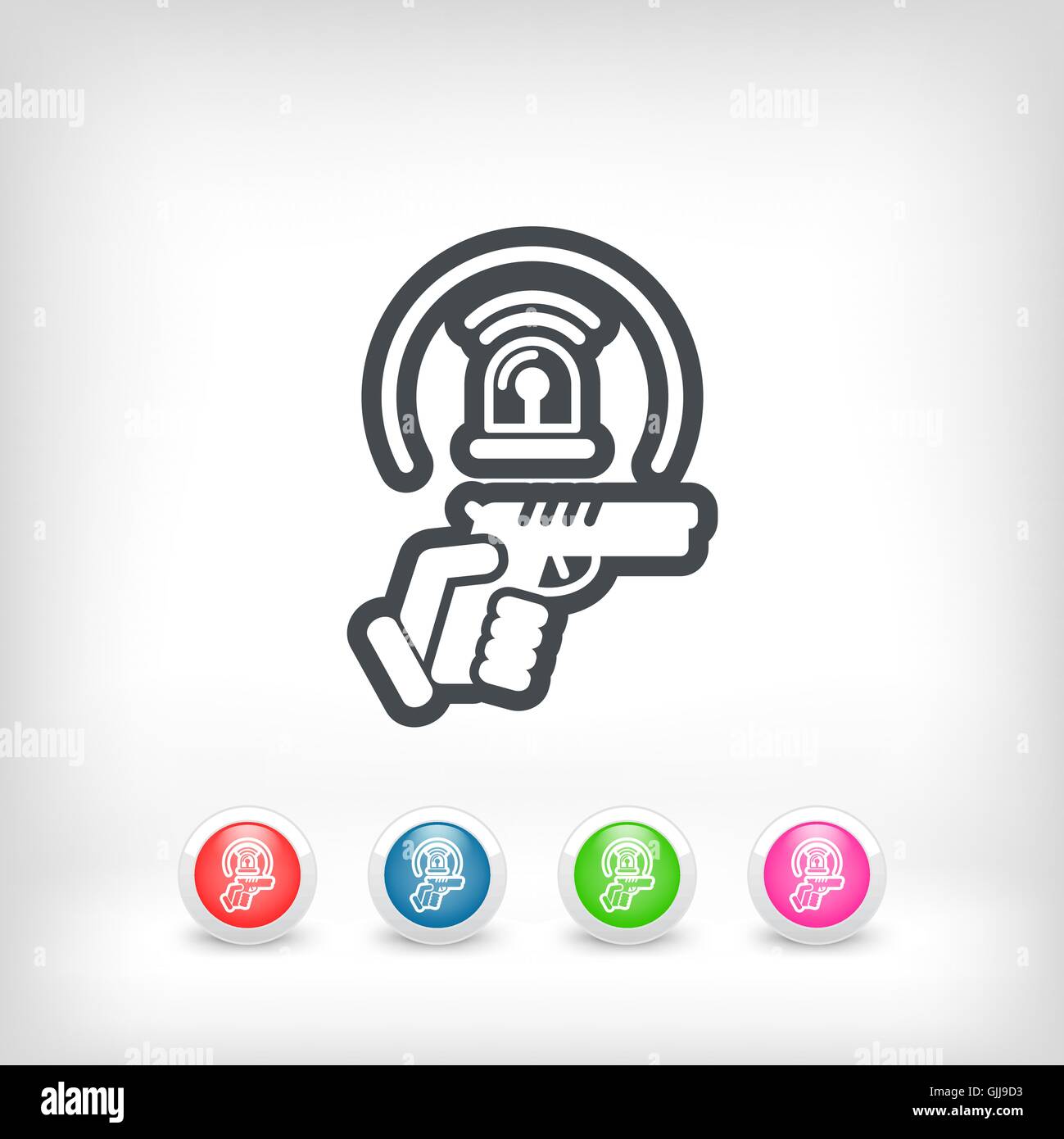 Police armed security Stock Vector Images - Alamy