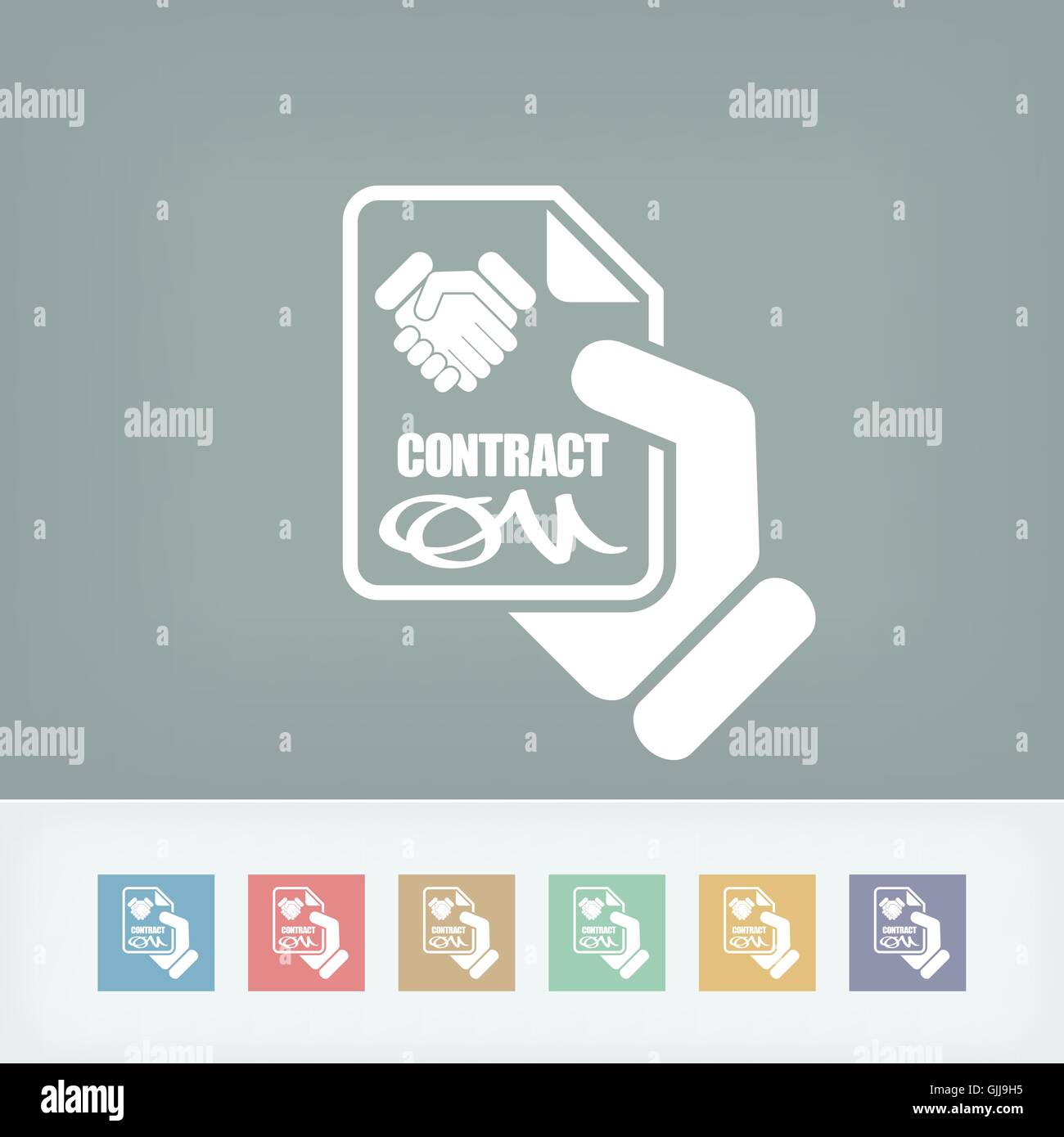 Successful contract Stock Vector Images - Alamy