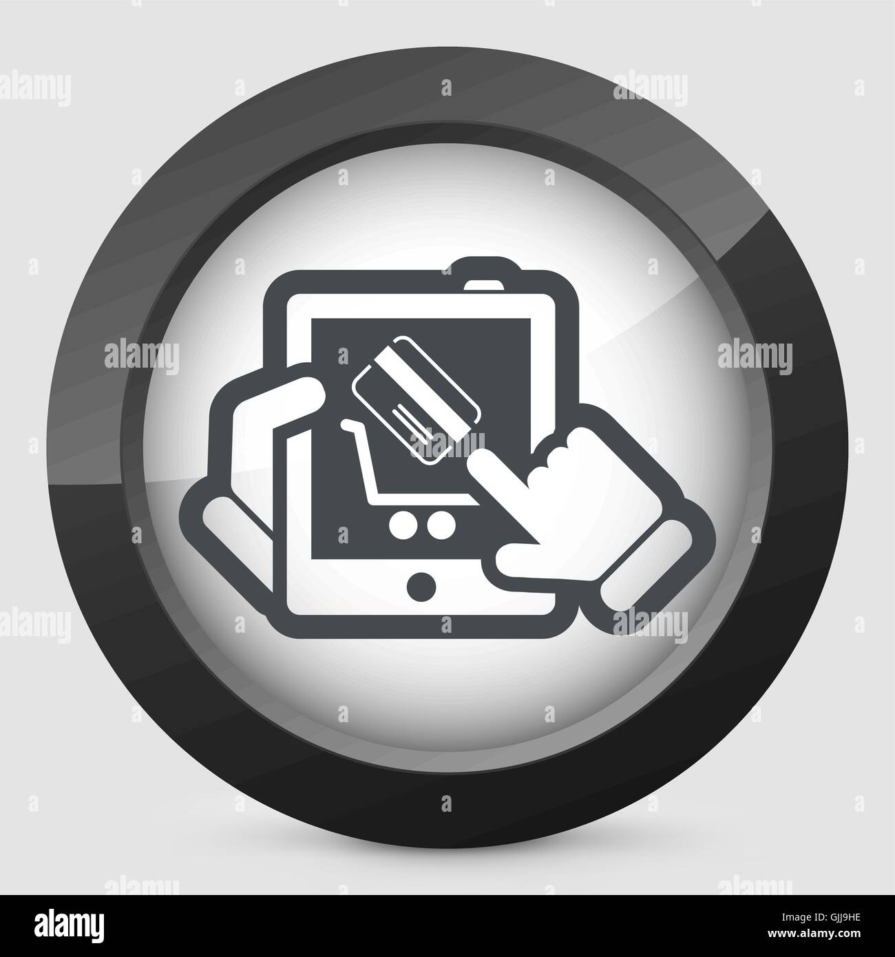 Web shopping icon Stock Vector Image & Art - Alamy