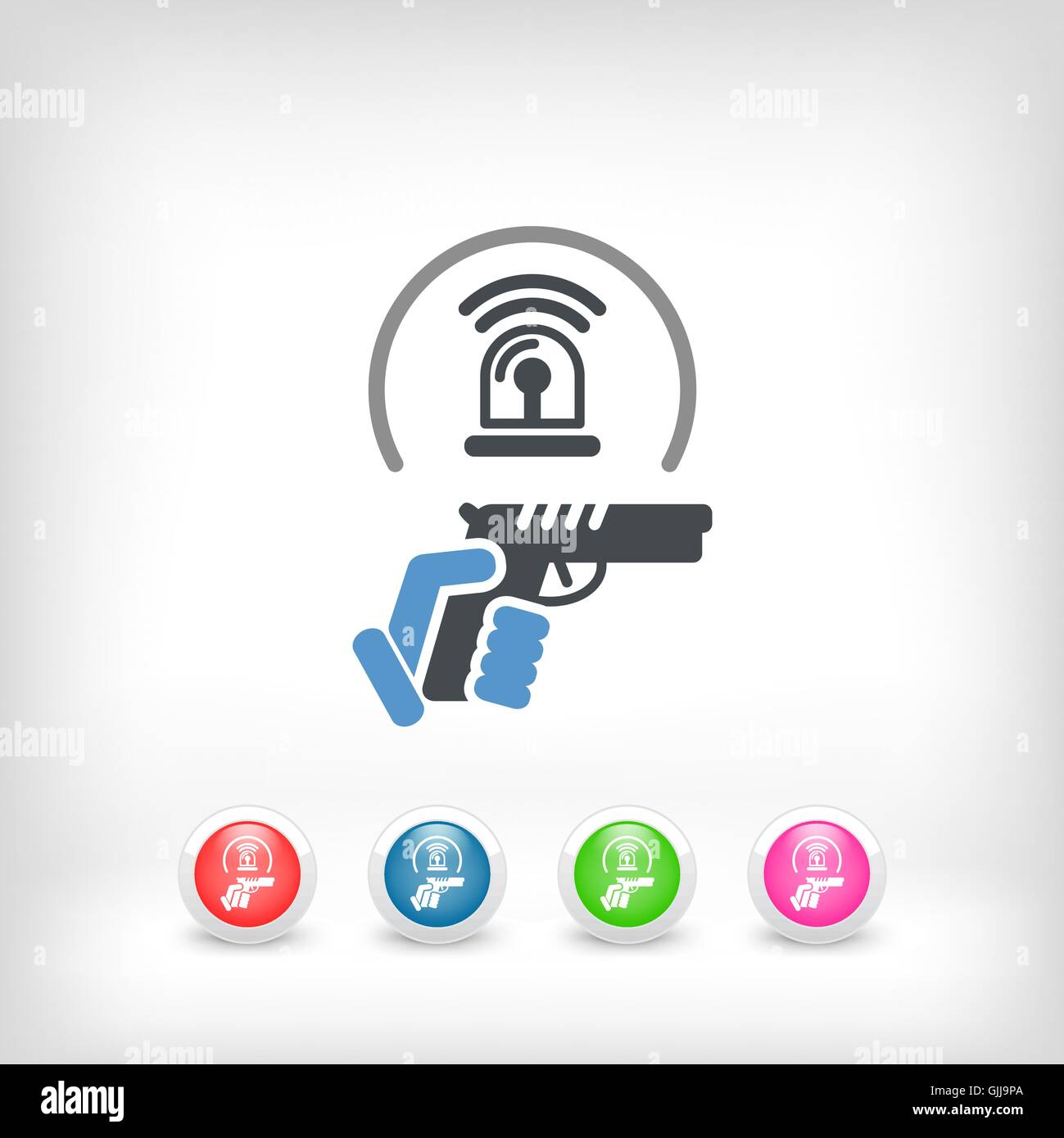 Police armed security Stock Vector Images - Alamy