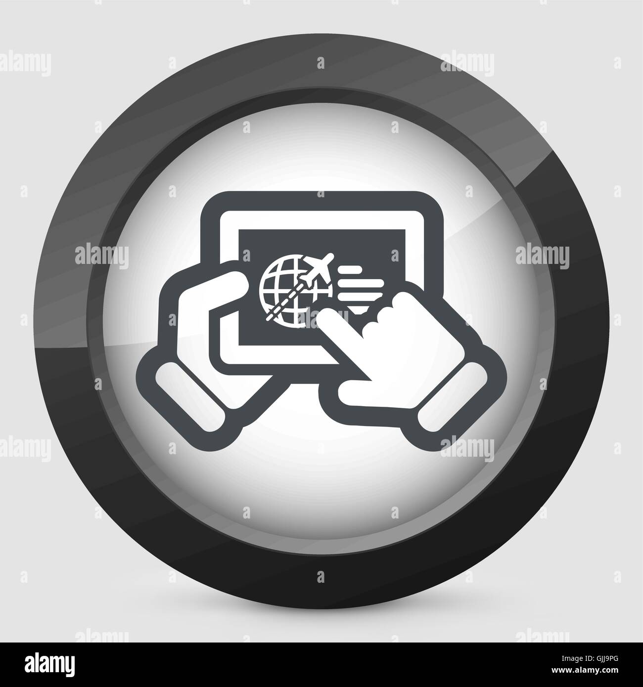 Airplane website icon Stock Vector Image & Art - Alamy