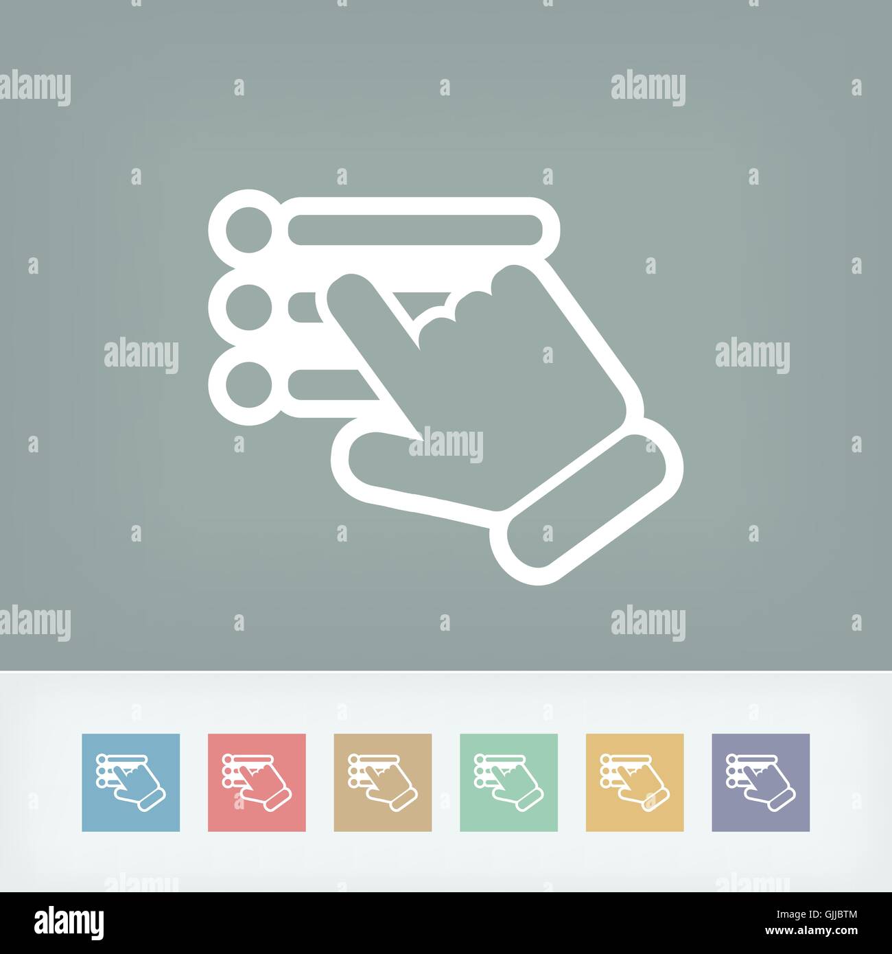 Checklist icon Stock Vector Images - Alamy