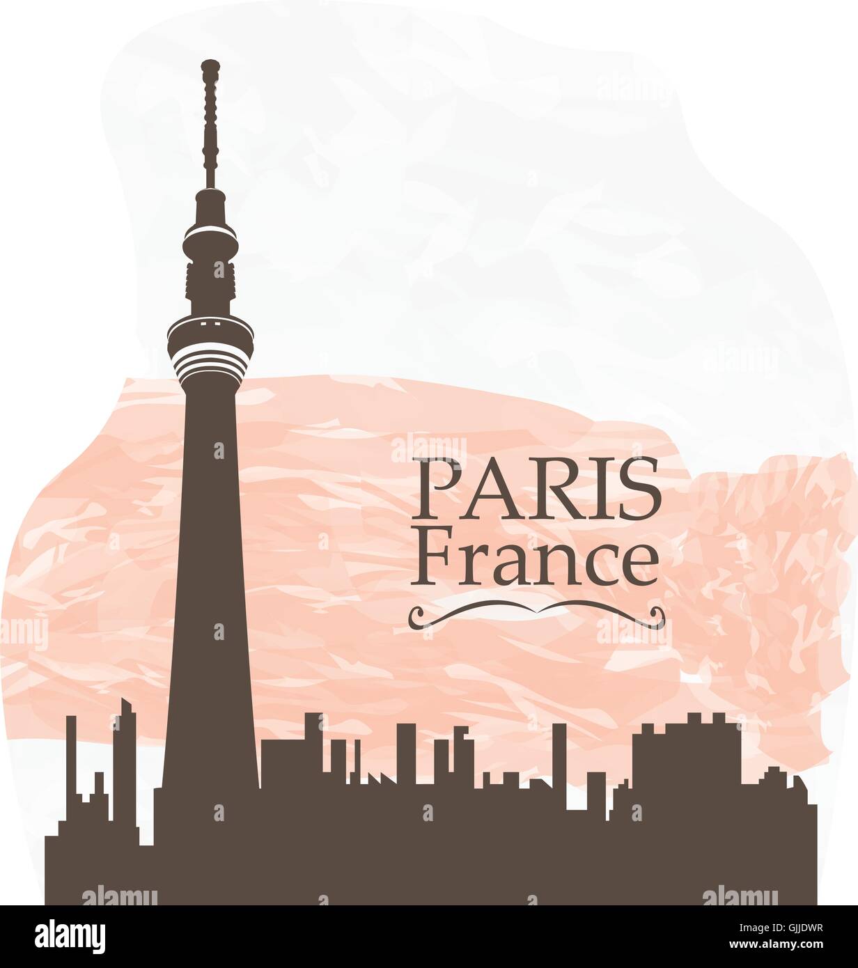 The paris gate Stock Vector Images - Alamy