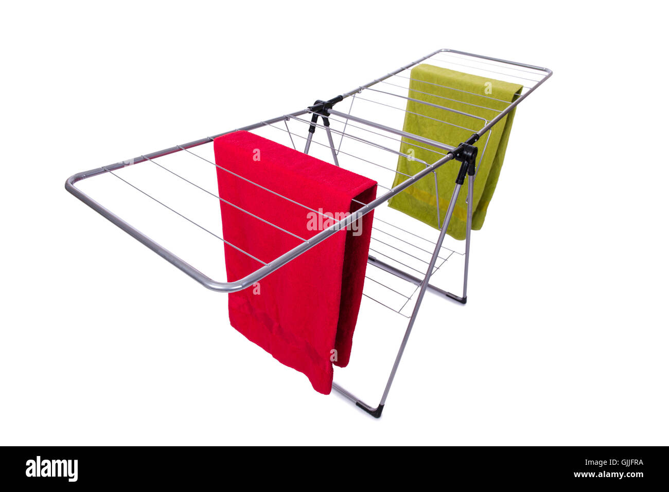 Folding drying rack hanging hi-res stock photography and images - Alamy